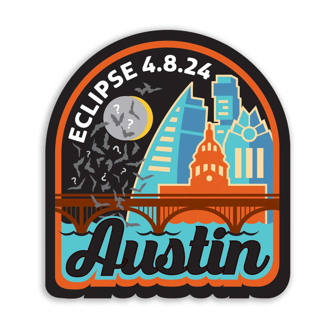 Austin Eclipse Sticker – Austin Batworks