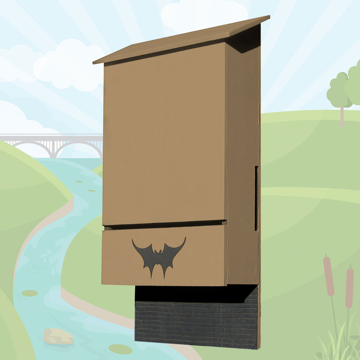 Four-chambered Bat House – Austin Batworks